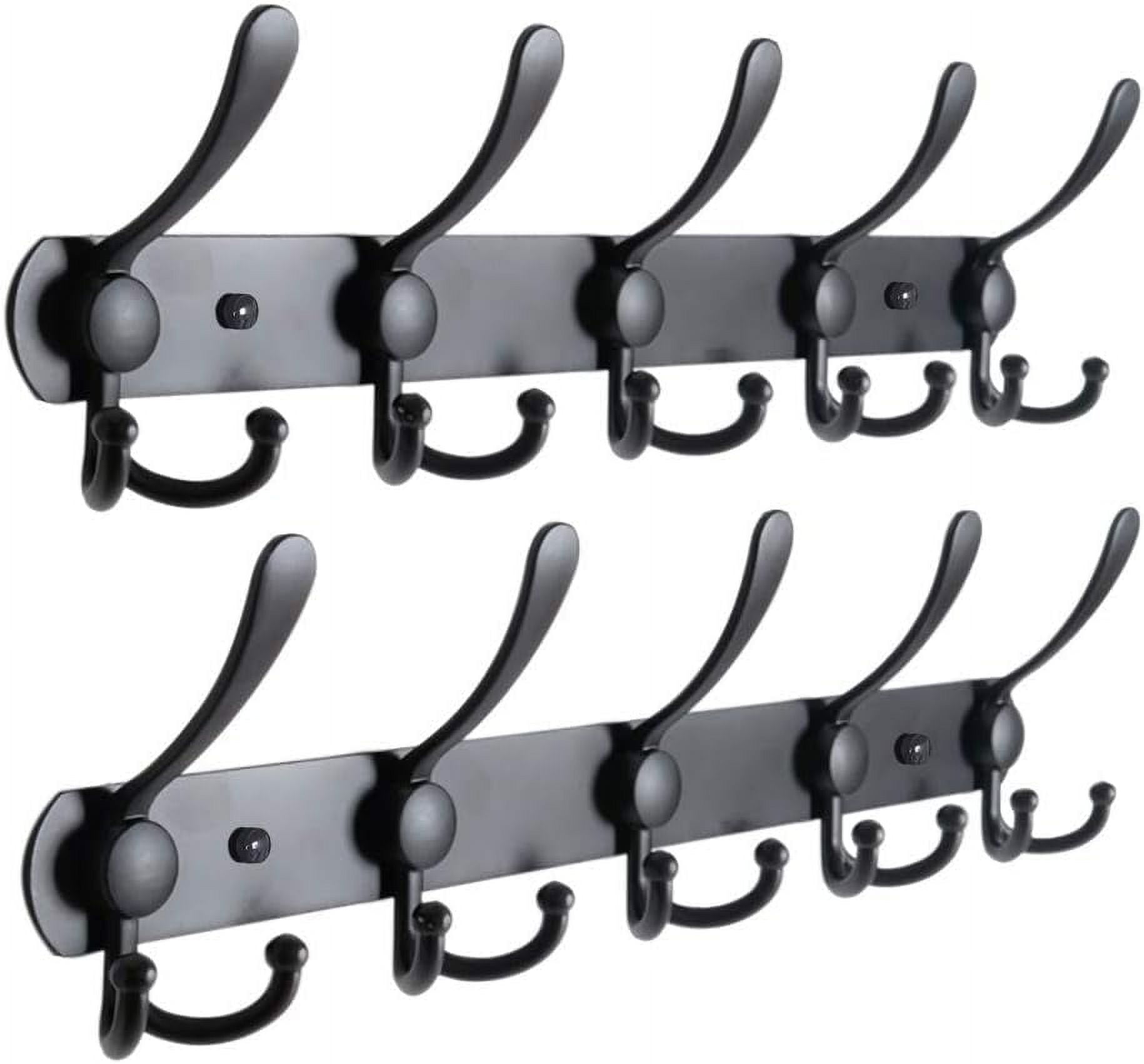 Modern Wall Coat Rack, Patented Design With Space-saving Wall Coat Hook ...