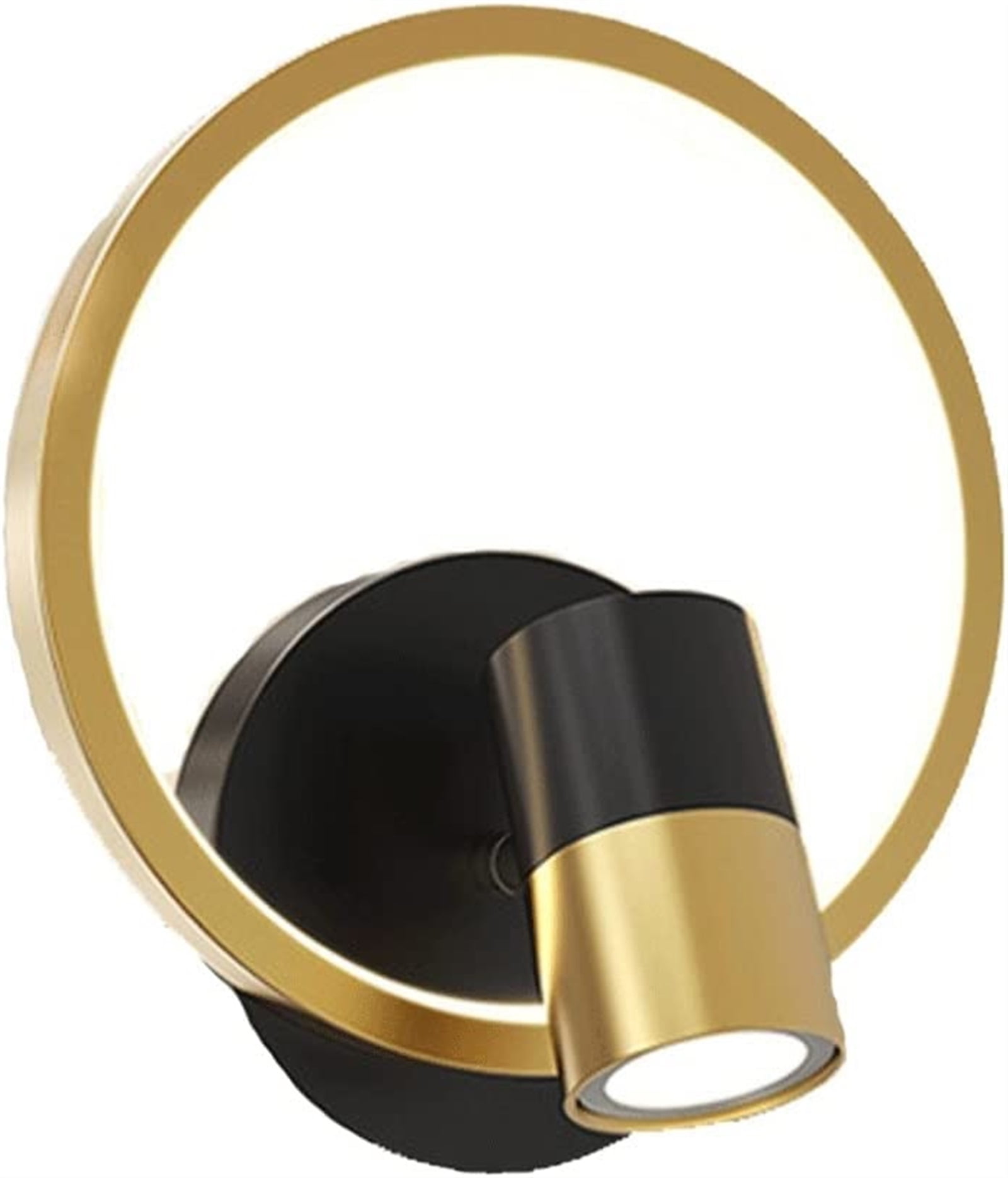 Modern Wall Lamp, Bedside Reading Light, Gold Rotatable Ceiling ...