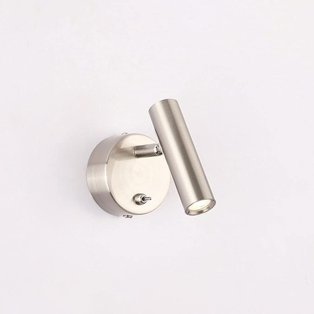 Modern Wall Lamp Hardwired Wall Lights with Switch, Bedside Reading ...