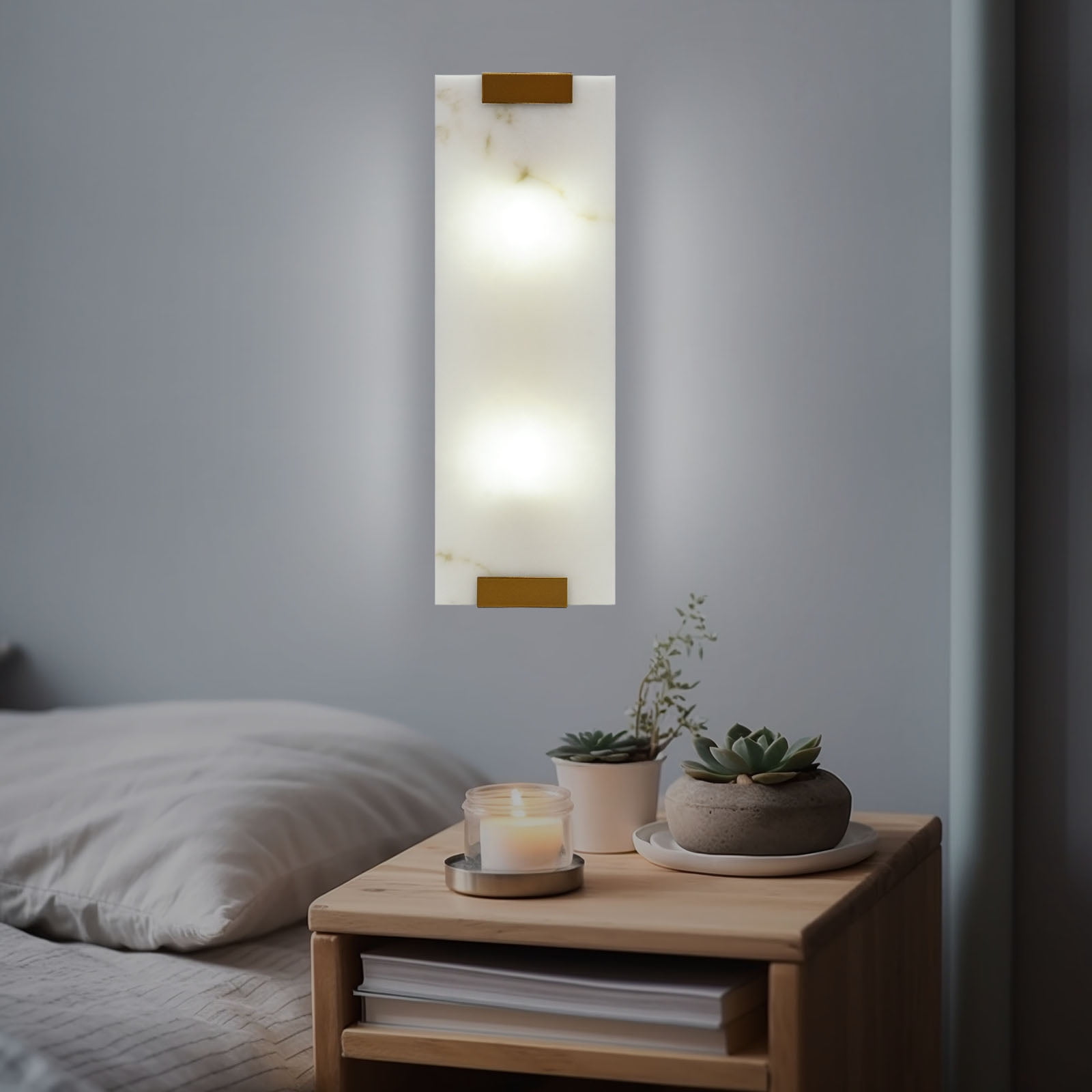 Modern Wall Light Wall Mount Waterproof Light Fixture Spray Coating Process Wall Lamp with 2* G9 ...