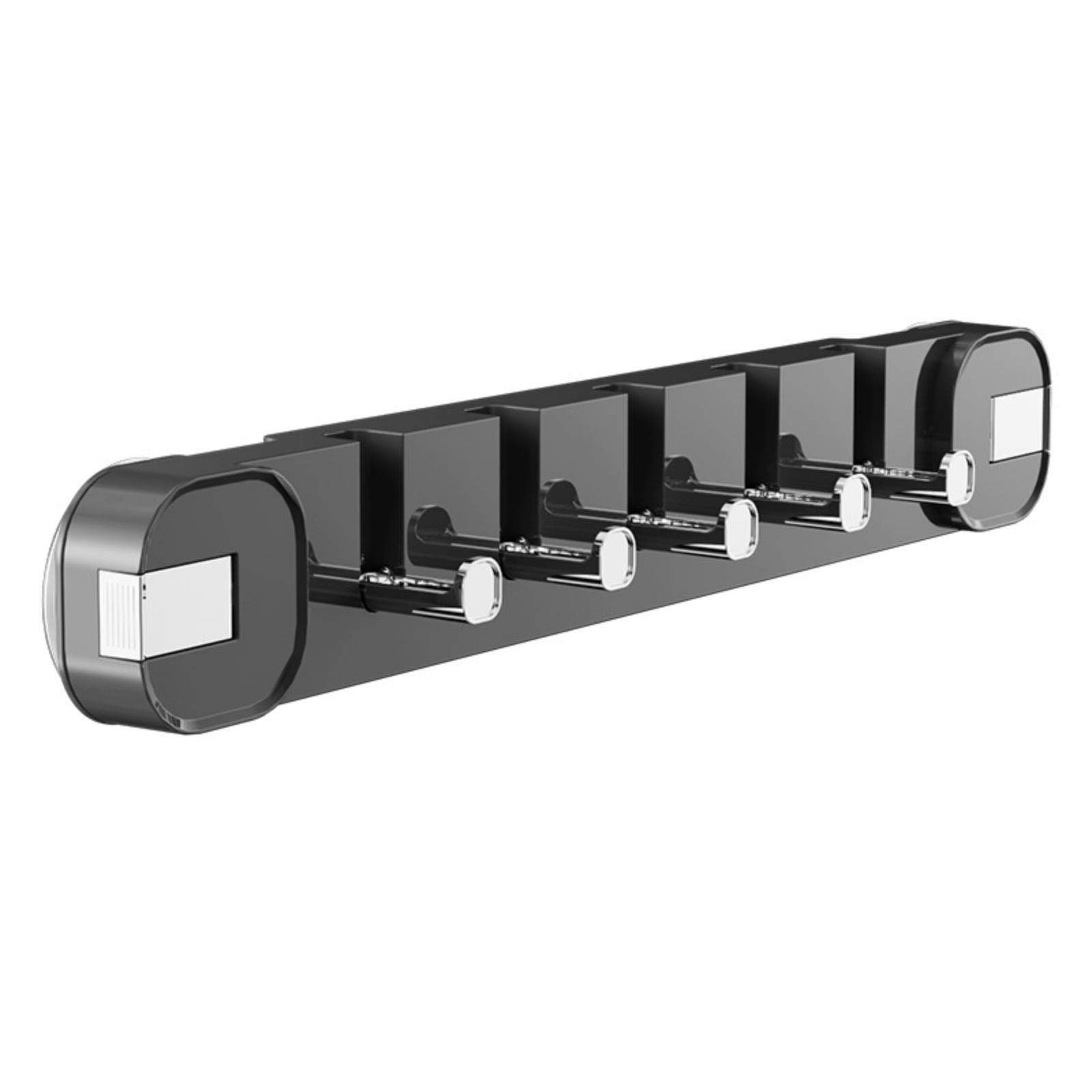 Modern Wall-Mounted Suction Cup Hook Rack With Hidden Hooks – Easy ...