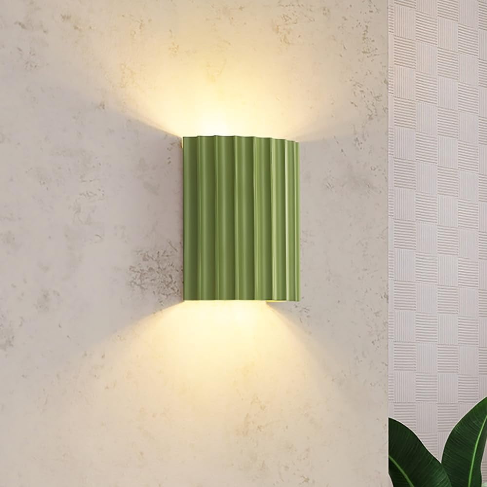 Modern Wall Sconce, Up and Down Wall Mount Light, Cylinder Wall Light ...