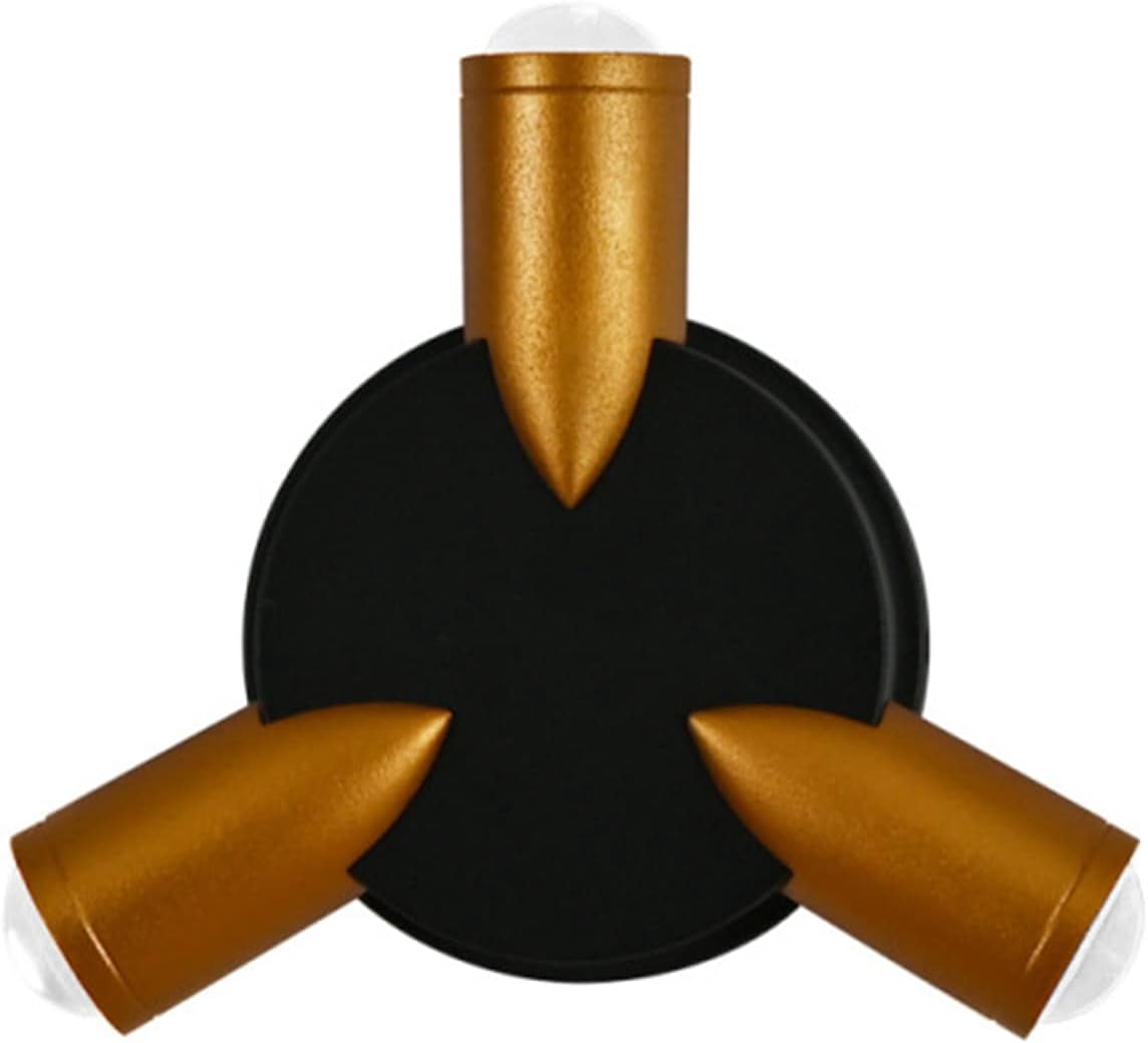 Modern Wall Sconces Black And Gold Outdoor Waterproof LED Up And Down ...