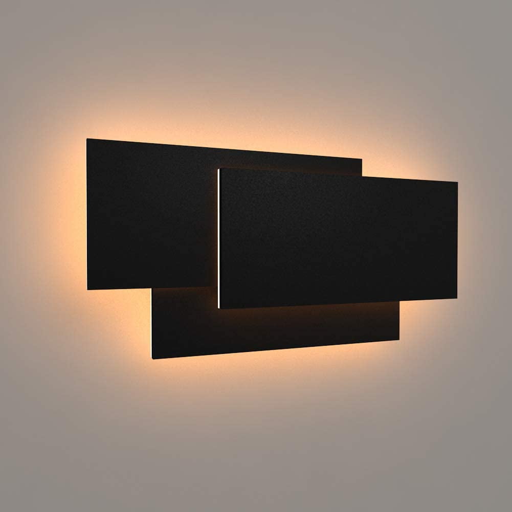 Modern Wall Sconces LED Lighting Fixture Lamps 24W Warm White 3000K ...