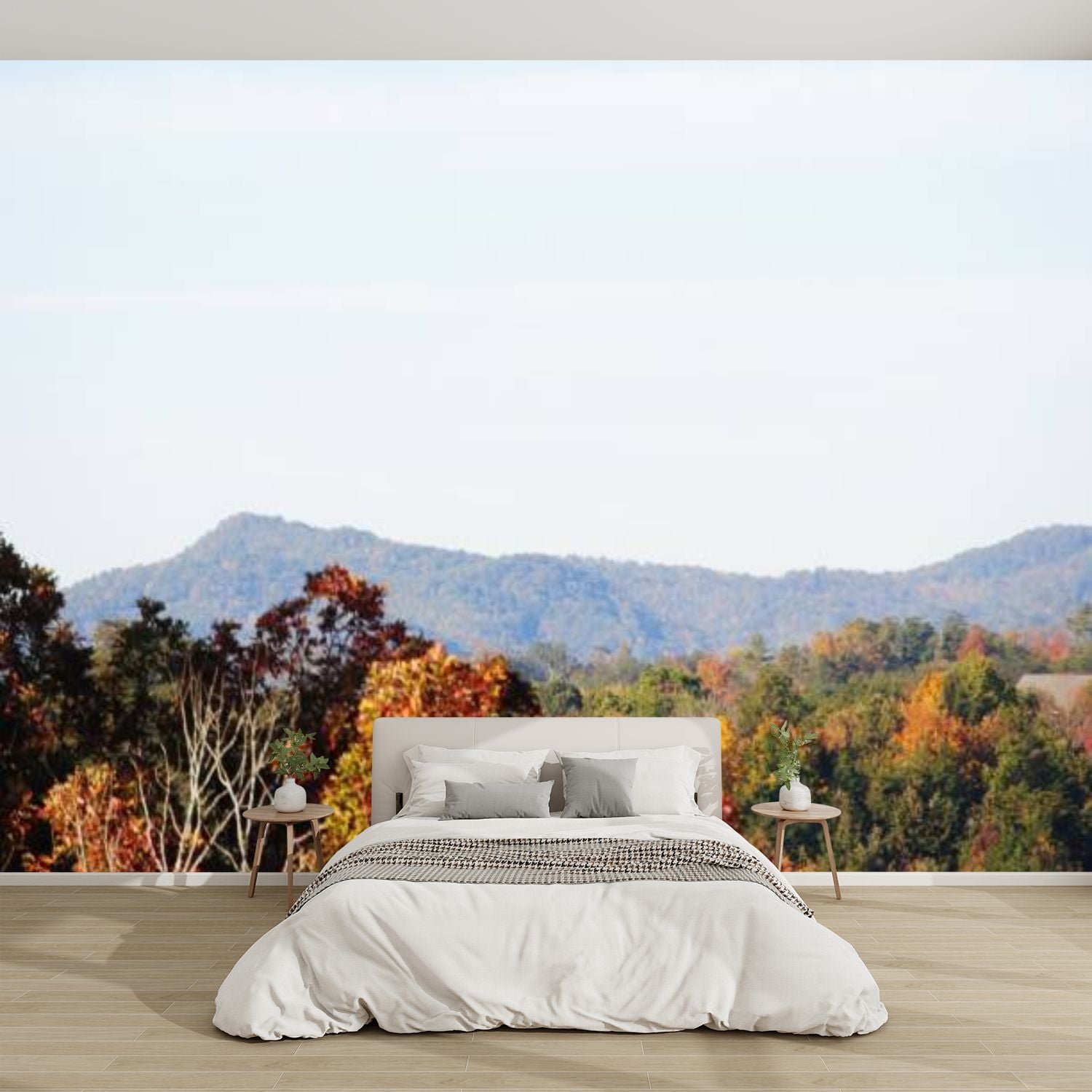 Modern Wallpaper Murals 3D Fall mountians Peel and Stick Removable Self ...