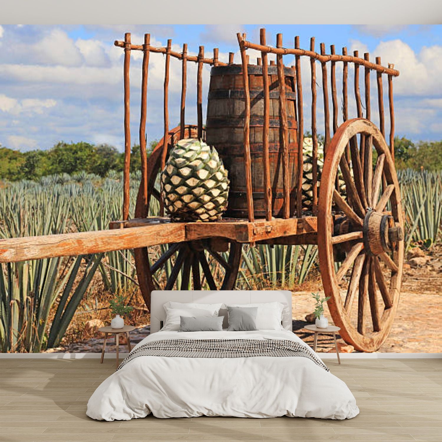 Modern Wallpaper Murals 3D Old mexican trailer Peel and Stick Removable ...