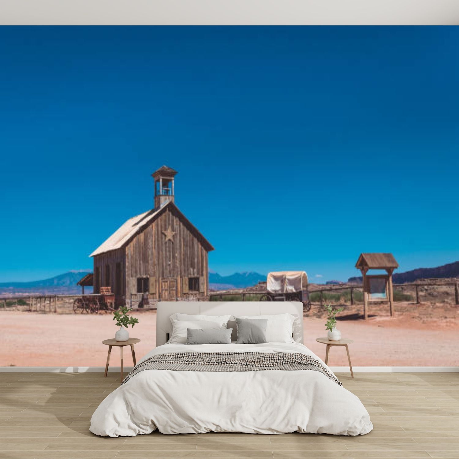 Modern Wallpaper Murals 3D Old ranch West Attractions United States ...