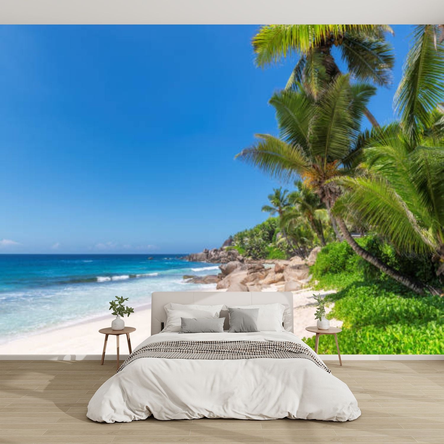 Beach And Tropical Murals Beach Wallpaper & Tropical Beach Wall Murals