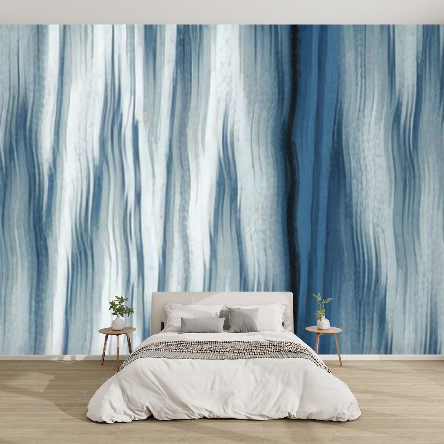 Modern Wallpaper Murals 3D Pattern inspired by natural stone marble ...