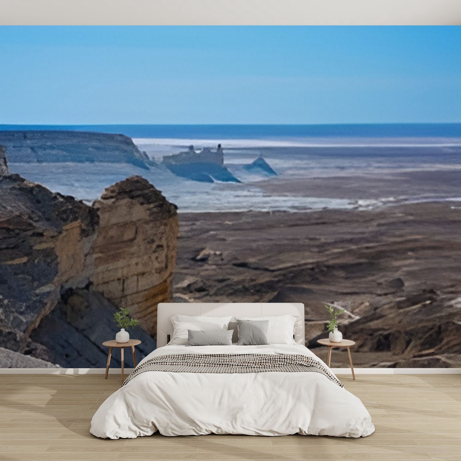 Modern Wallpaper Murals 3D The amazing desert landscape Beautiful ...