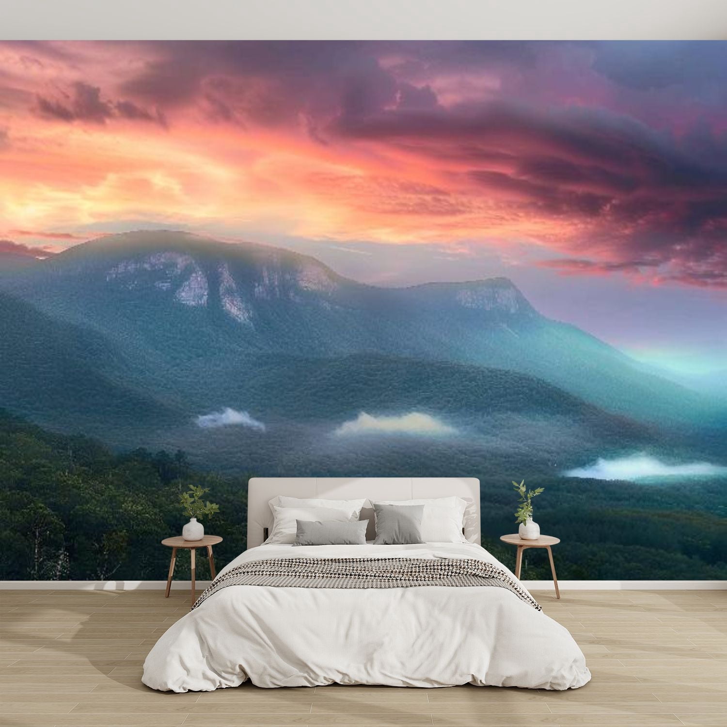 Modern Wallpaper Murals 3D amazing head overlook South Peel and Stick ...