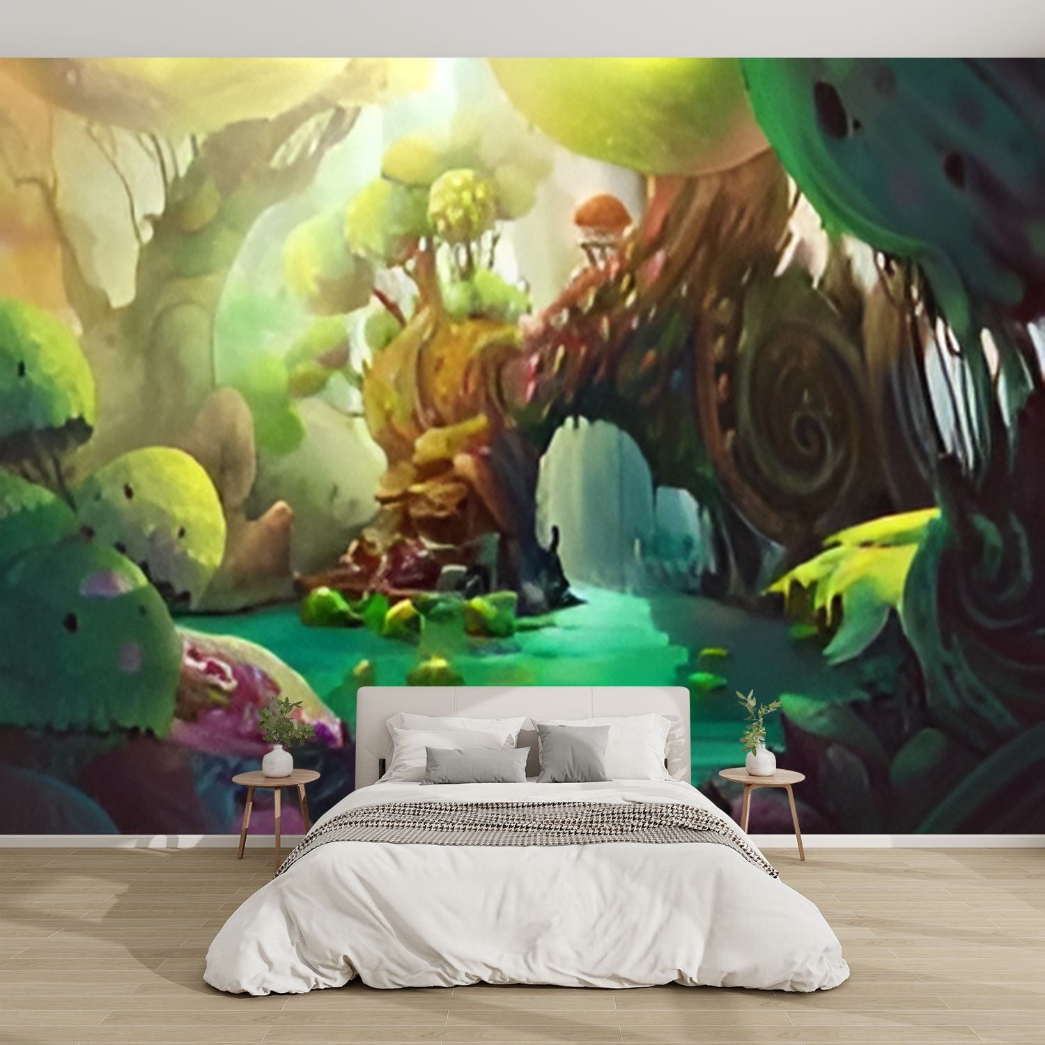 Modern Wallpaper Murals 3D The birds Heaven This is deep inside ...