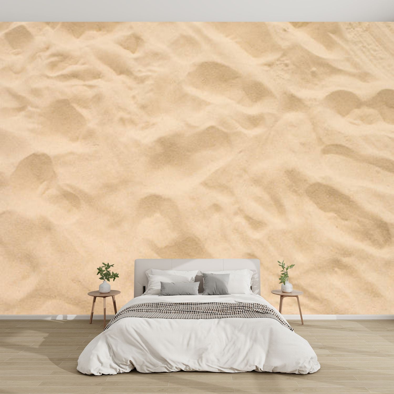 Modern Wallpaper Murals 3D closeup sand backgrounds Peel and Stick ...