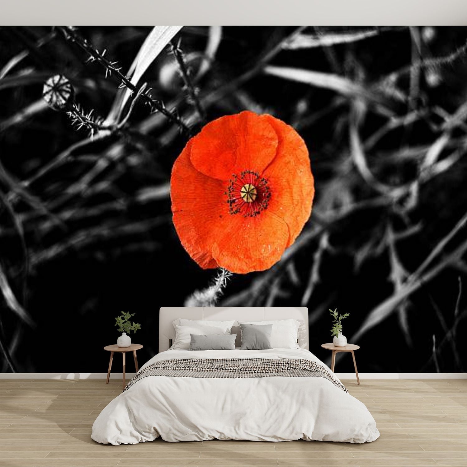 Modern Wallpaper Murals 3D color splash Peel and Stick Removable Self ...