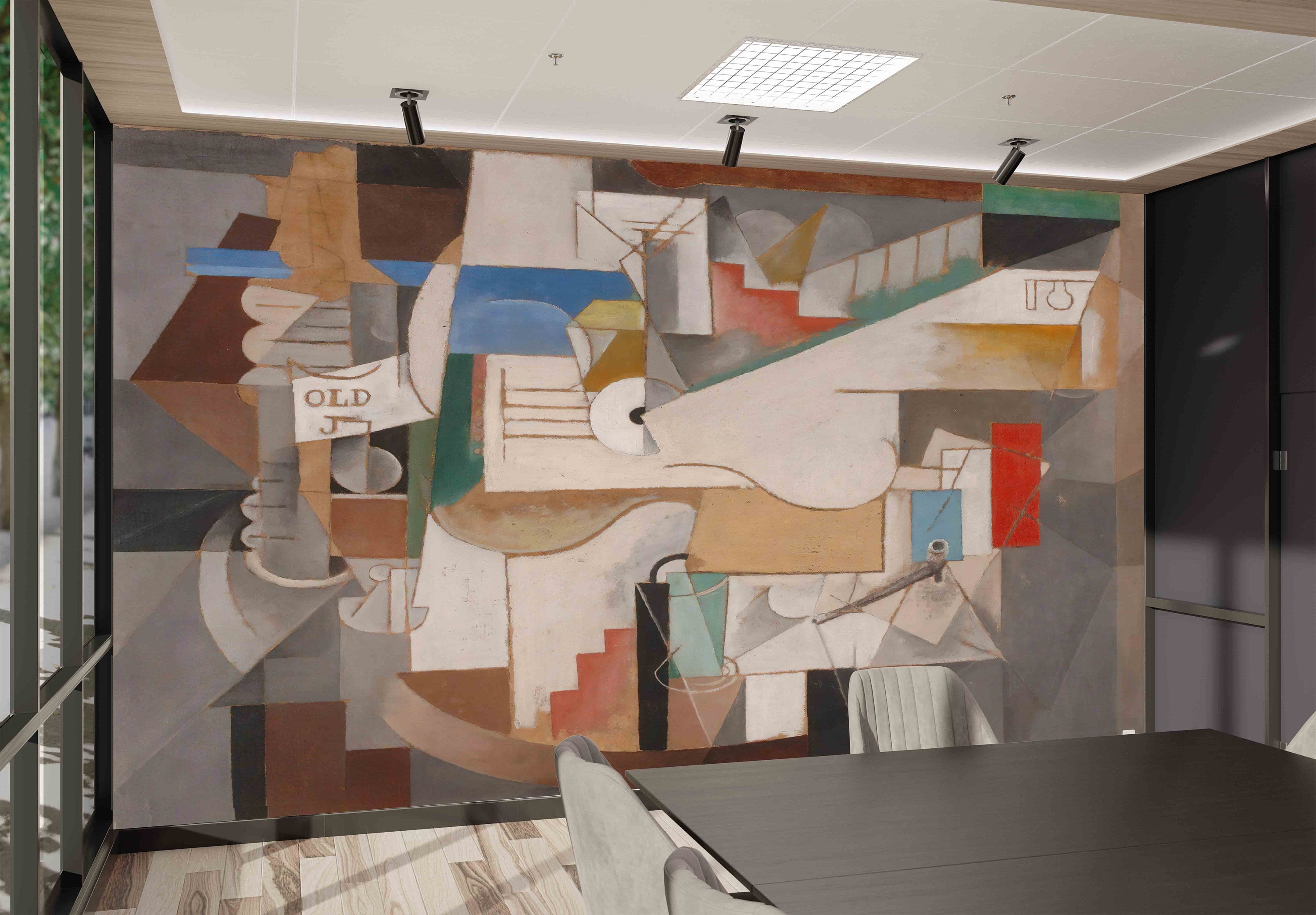 Modern Wallpaper, Paper Wall Art Bright Wallpaper, Wallpaper Wall Art ...