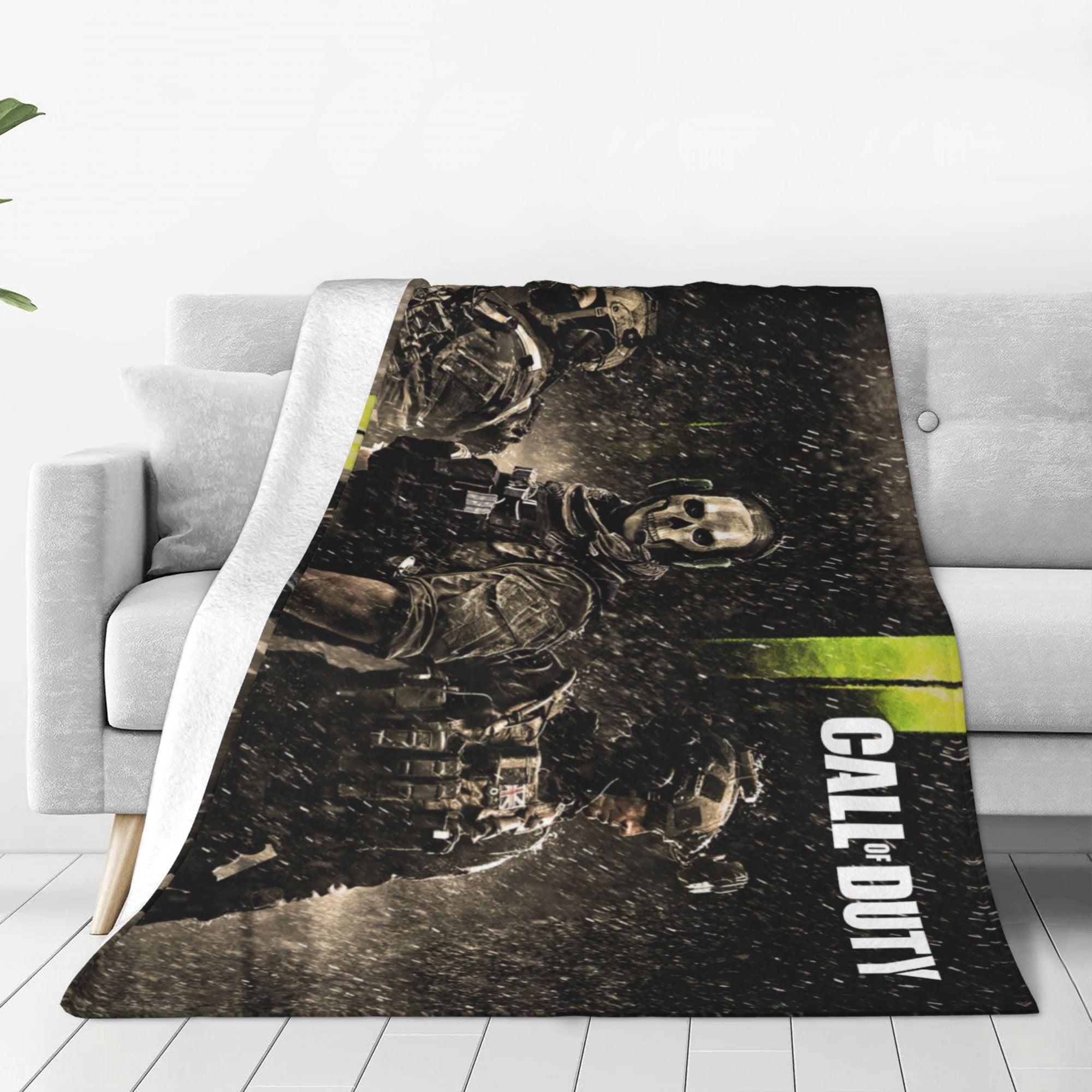 Modern Warfare Call Of Duty Blanket Throw Lightweight Soft Air ...