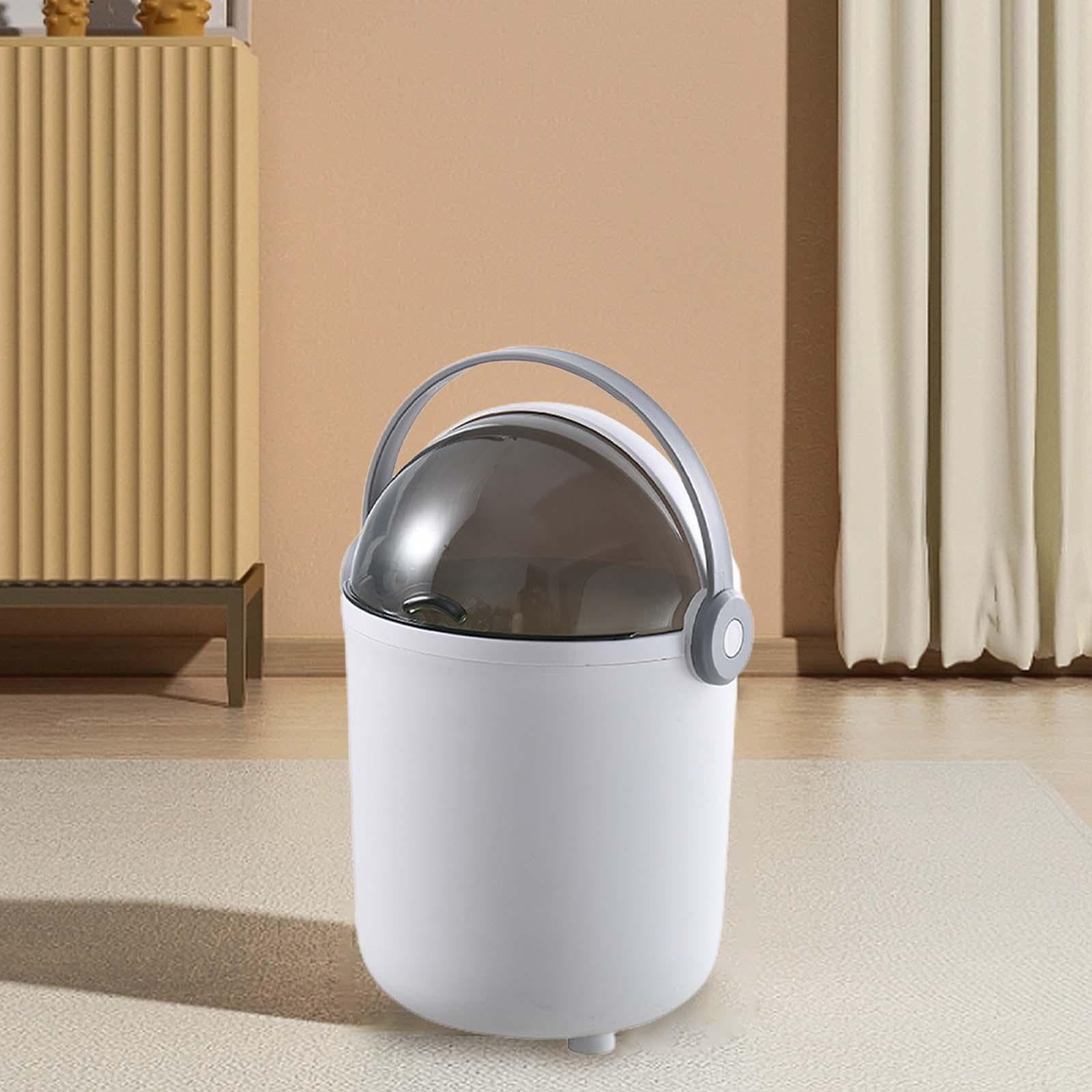 Modern Waste Basket, Simple Garbage Container Bin with Handle, Garbage ...