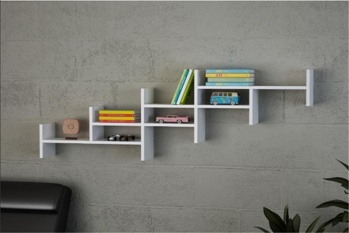 Modern White Bookshelf Photography Backdrop Bookcase Bookshop Zoom ...