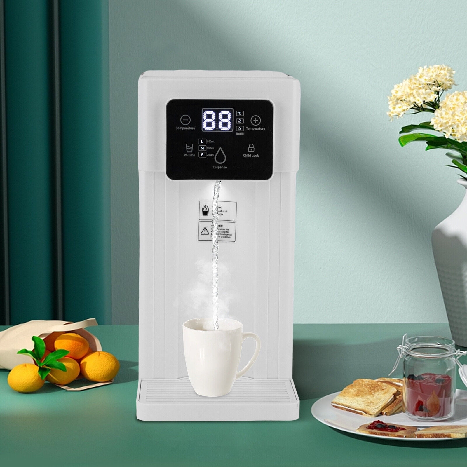 Modern White Instant Hot Water Dispenser, Water Dispenser, Desktop ...