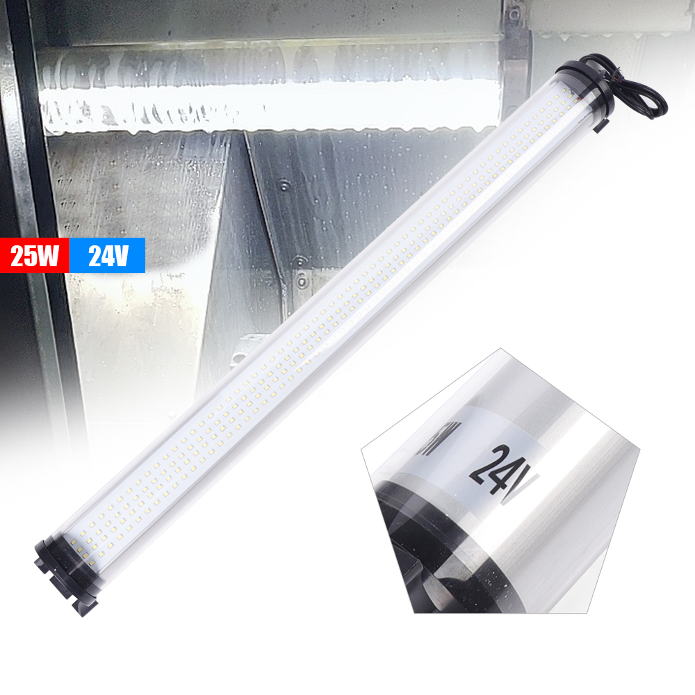 Modern White LED Industrial Work Light - 25W 2500 Lumens, 6000-6500K ...