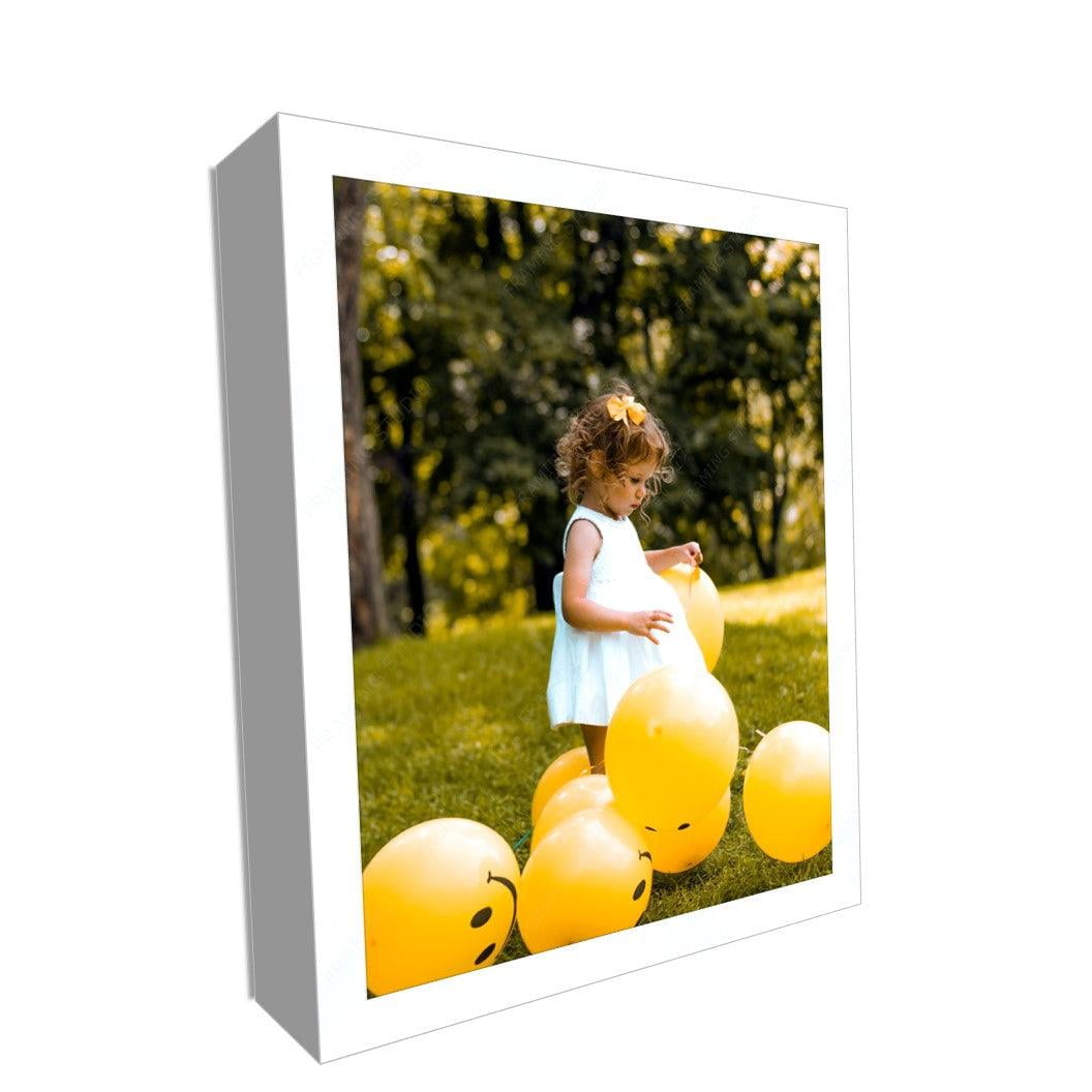 Modern White Shadow Box Picture Frames - Custom Framing - Walmart.com