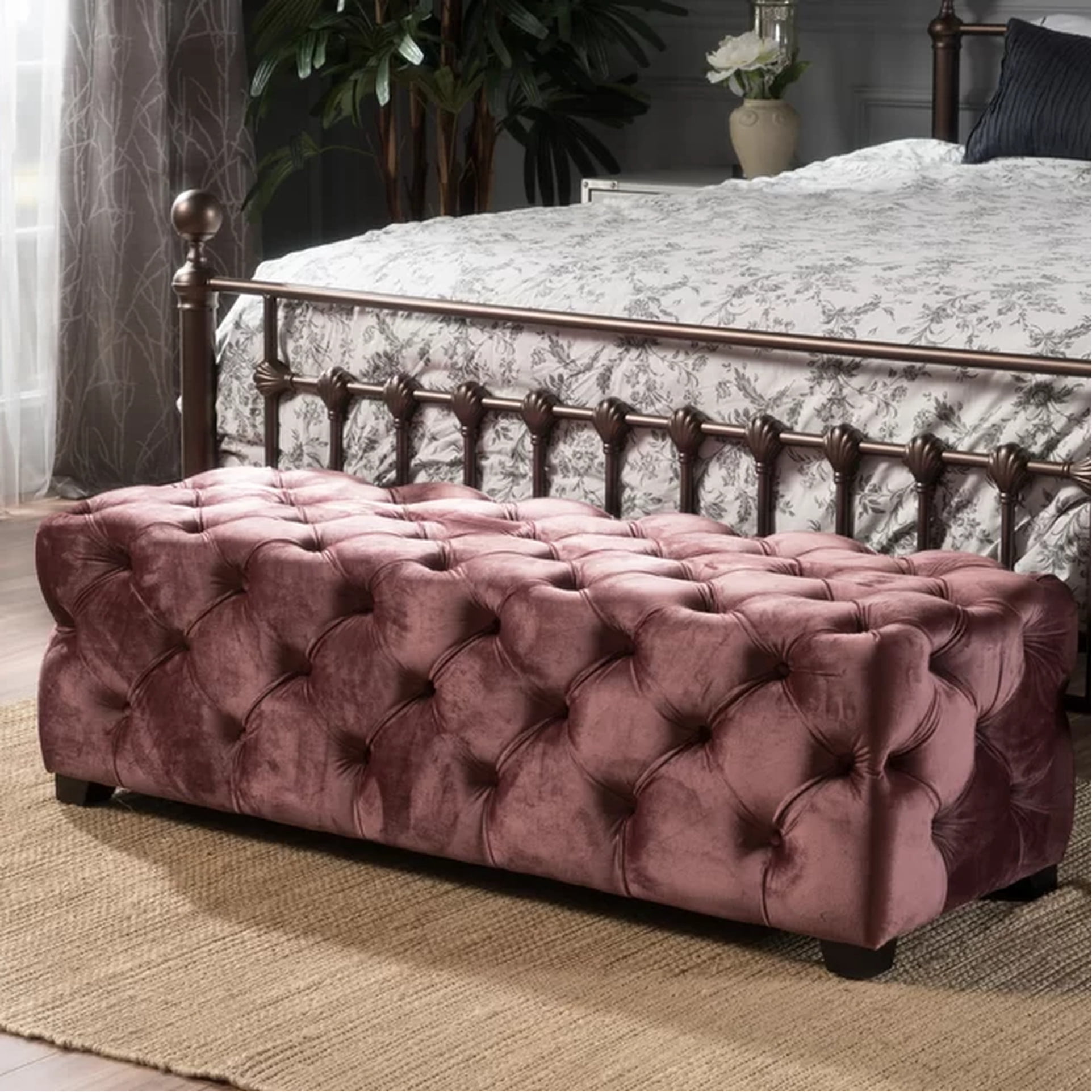 Modern With Wrinkles Resistance Velvet, Blush Color Versatile Velvet ...