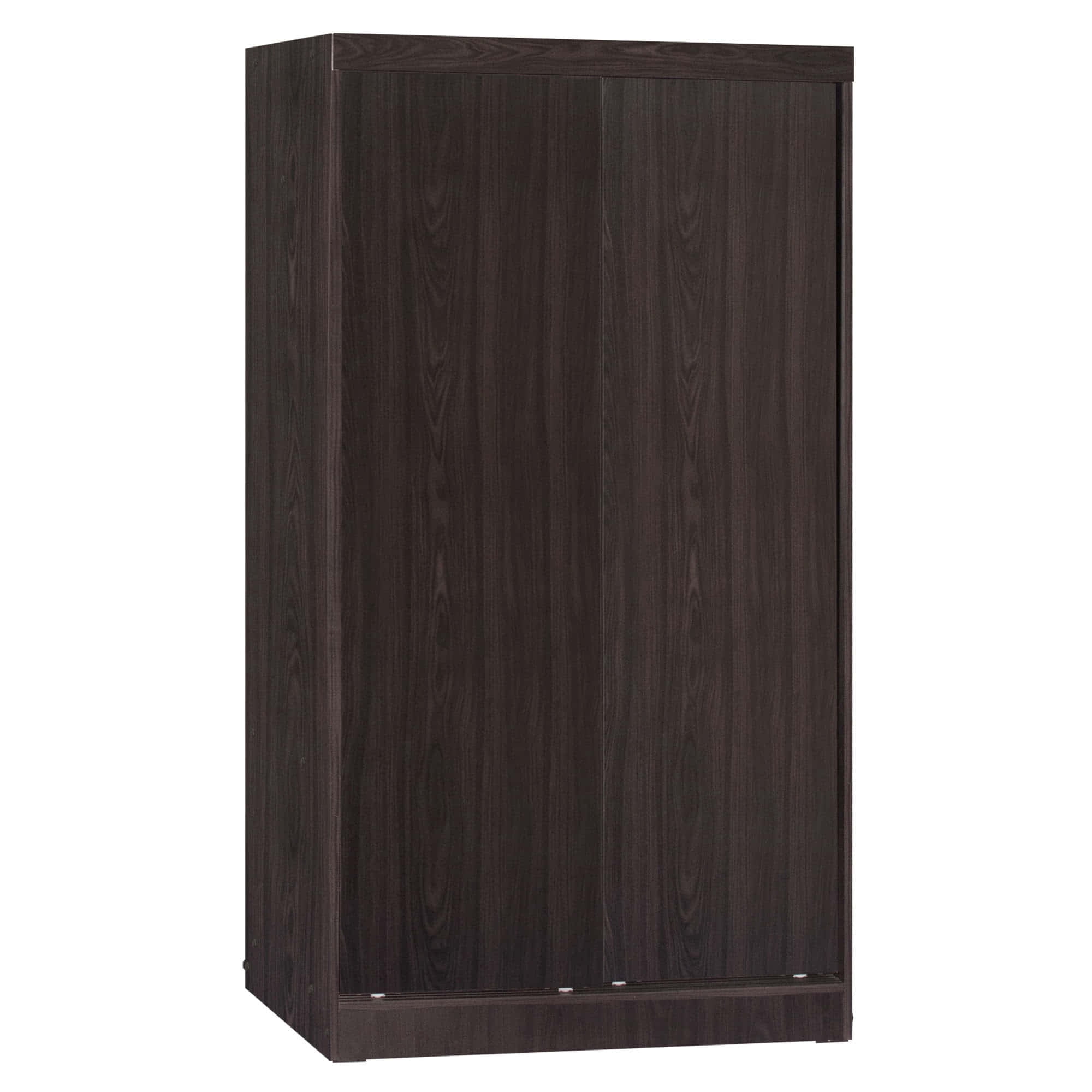 Modern Wood Double Sliding Door Wardrobe - Walmart.com