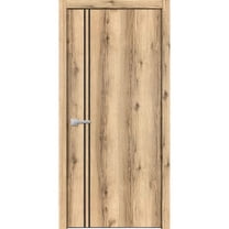 Modern Wood Interior Door with Hardware | Planum 0015 Oak | Single ...