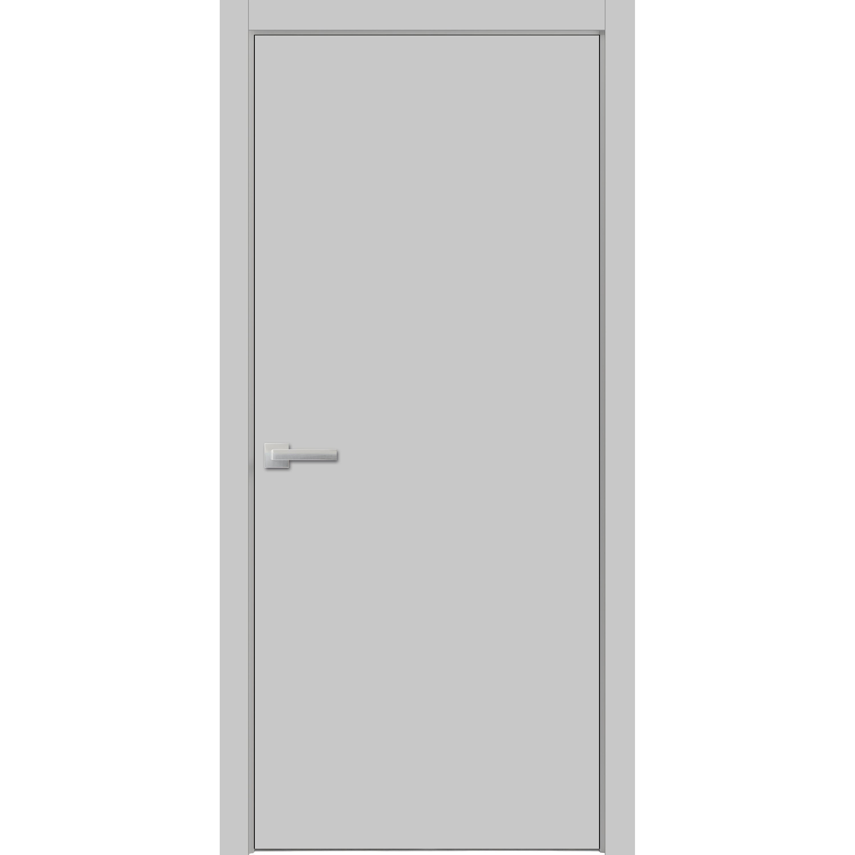 Modern Wood Interior Pre-Hung Door with Hardware | Planum 0010 Matte ...