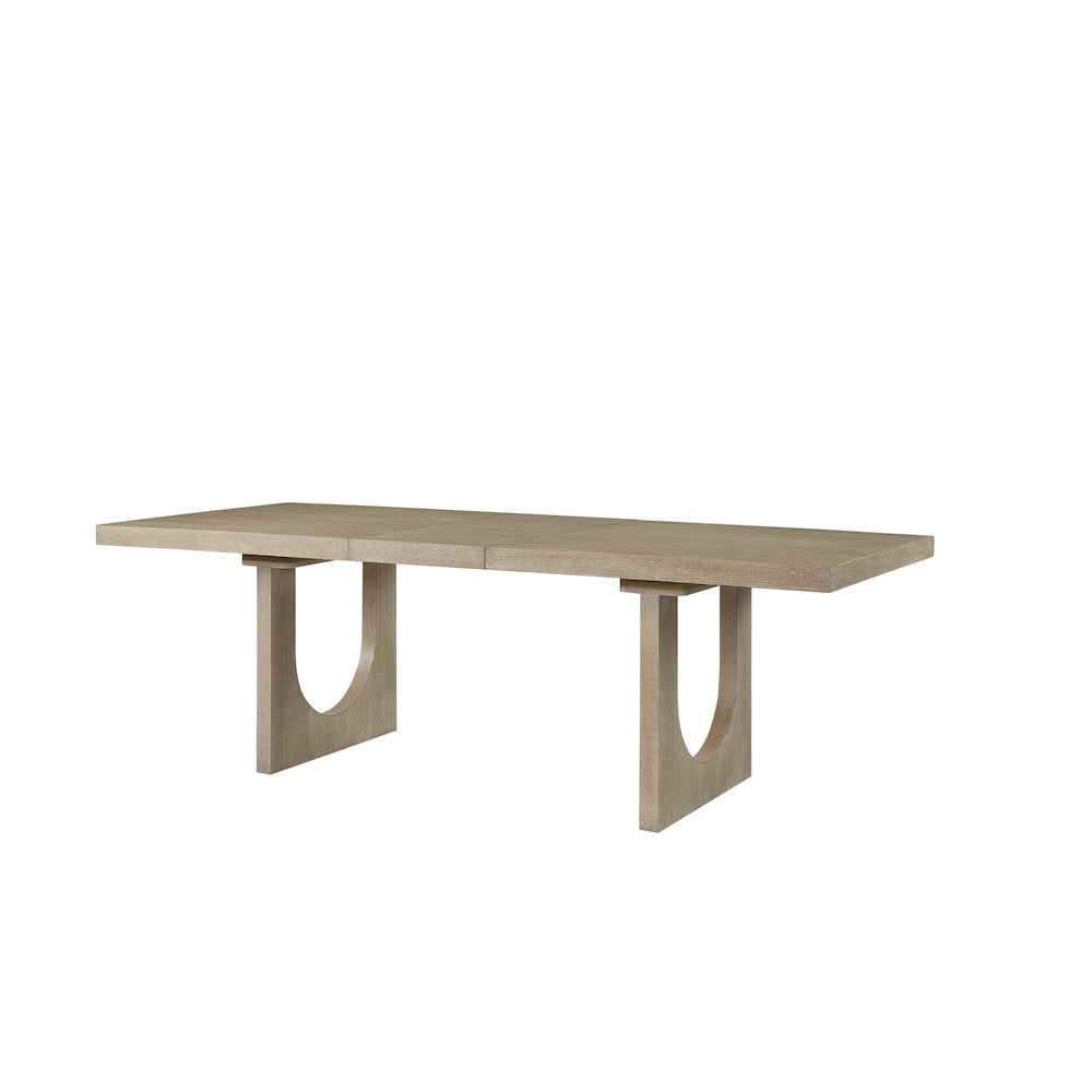 Modern Wood Kitchen Table Dining Table Finished on All Sides Light ...