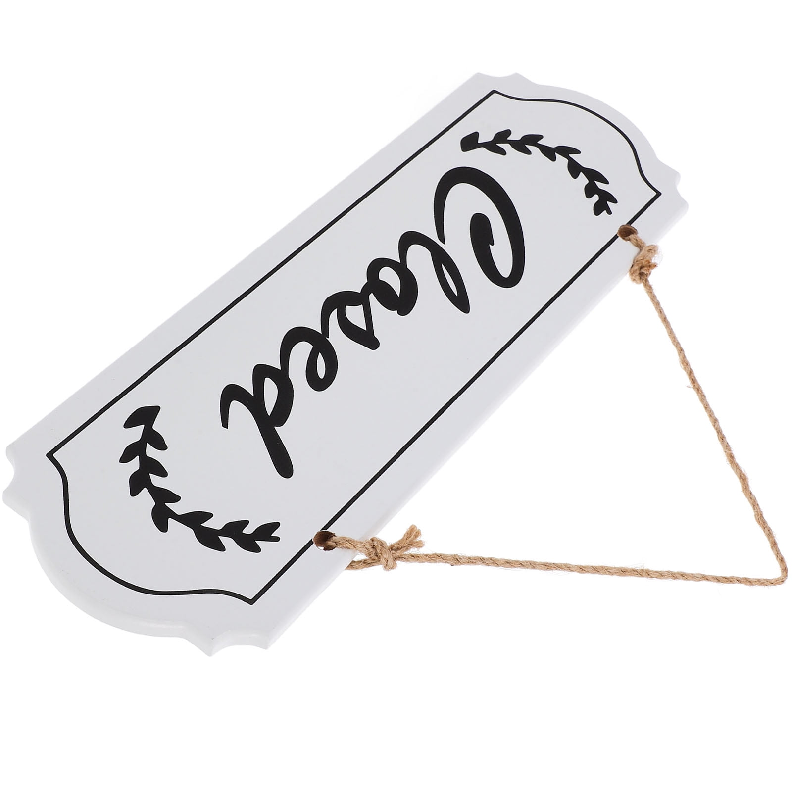 Modern Wooden Open Closed Sign Hotels Cafes Restaurants Open Sign ...