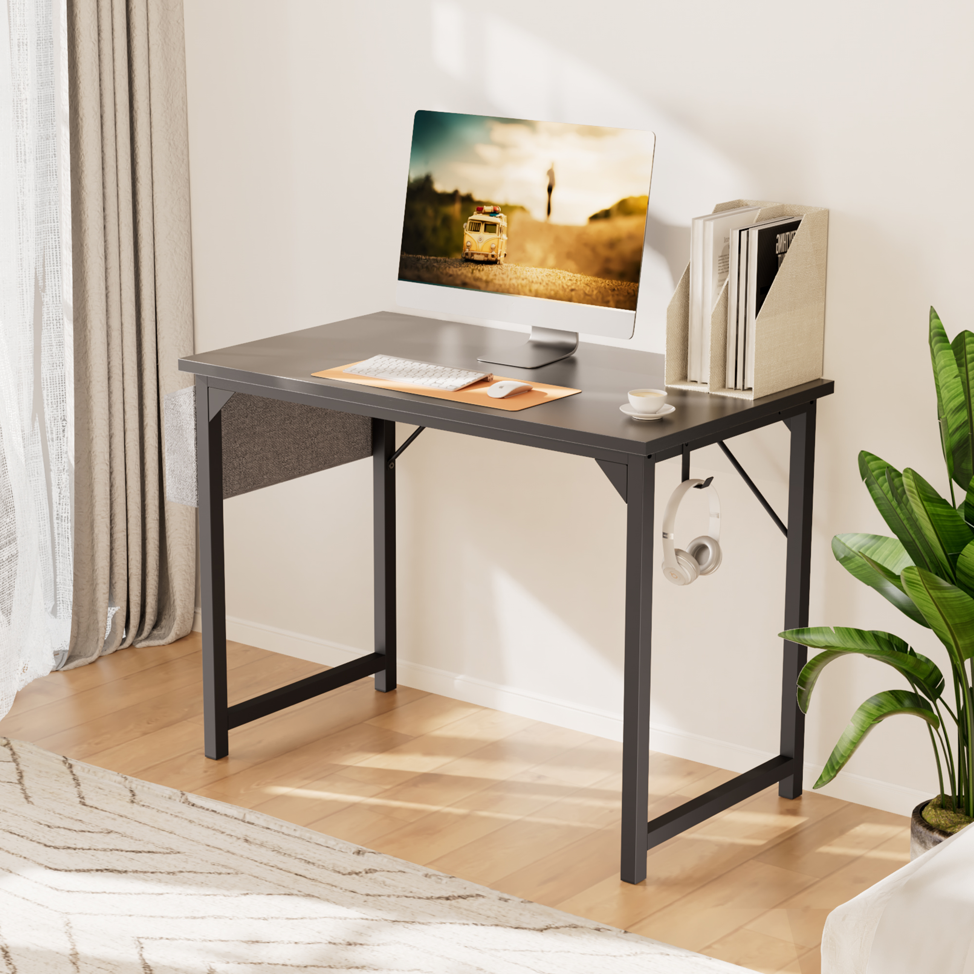 Winsome Wood Delta Office Writing Desk, White Finish - Walmart.com