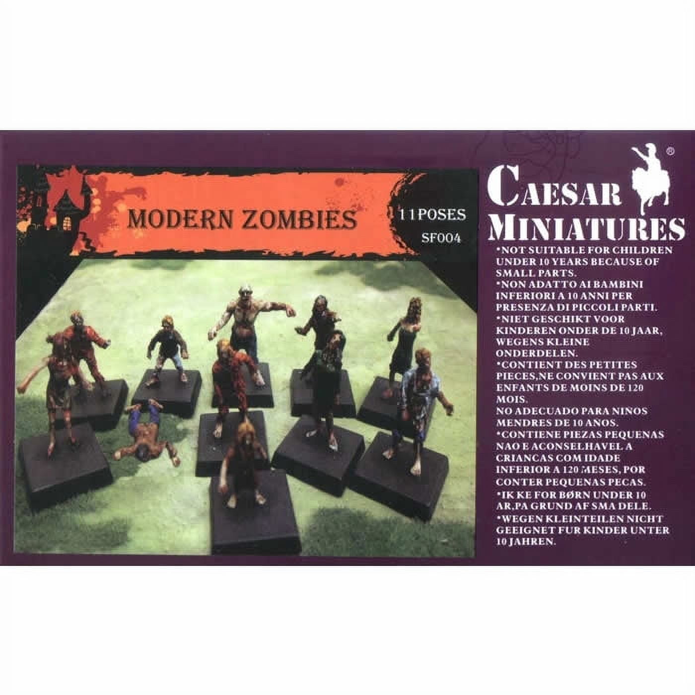 Modern Zombies 1/72 Scale Miniatures Pegasus Hobbies - Walmart.com