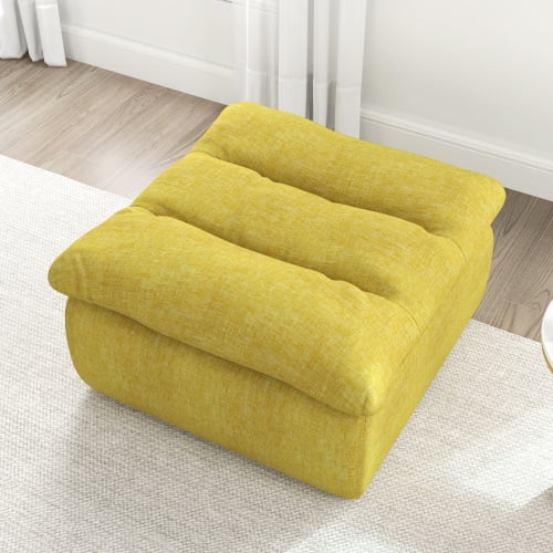 Modern armless and backless sofa chair,Comfy Accent Bean Bag Couch ...