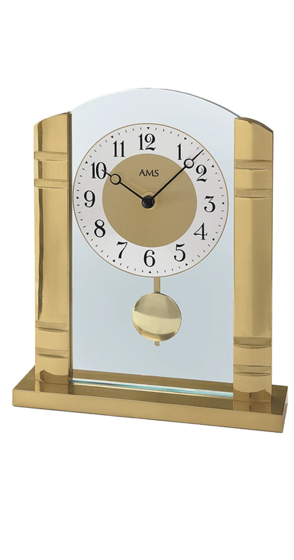 Modern clock with quartz movement from AMS AM T1117 - Walmart.com