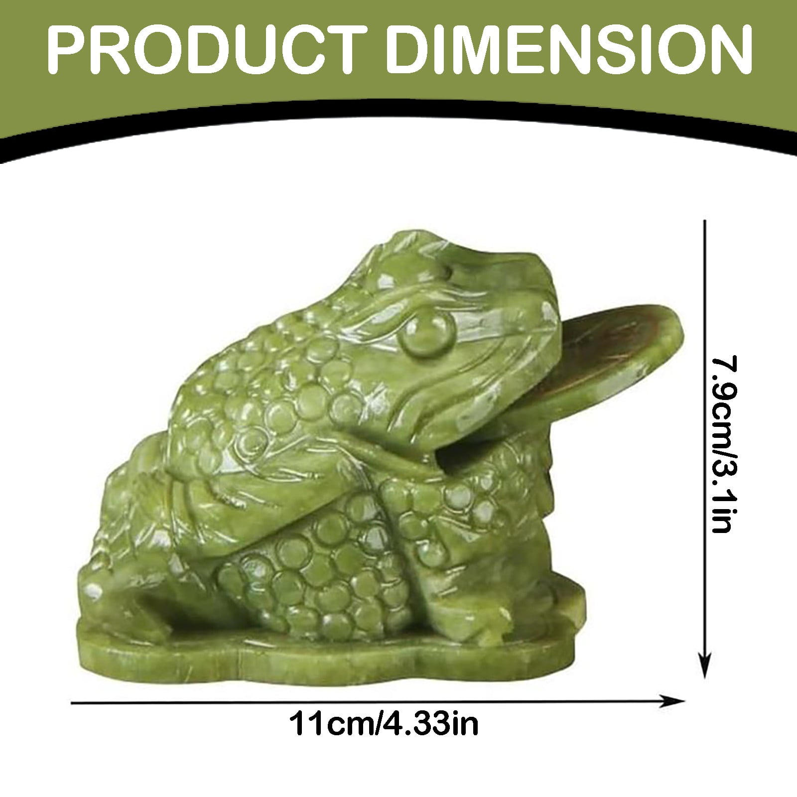 Modern decor accents! Jade Frog With In Mouth Frog Three Legged Wealth ...