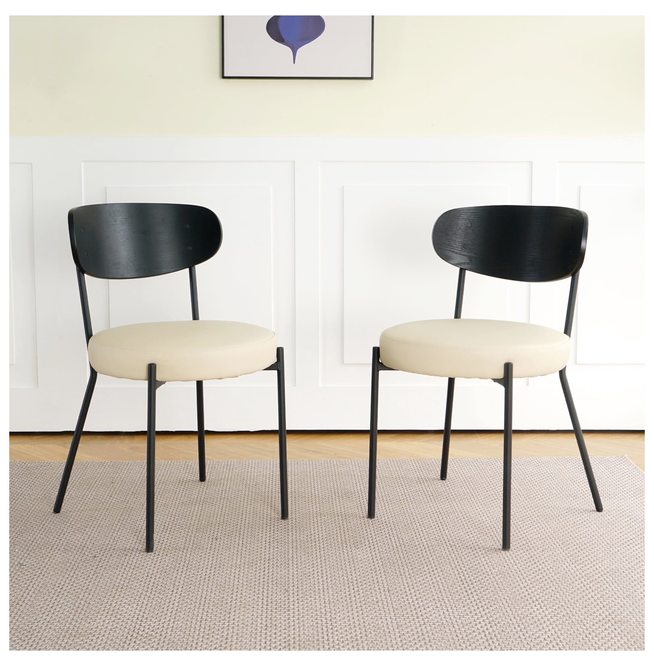 Modern kitchen dining chair Bentwood covered with veneer Chair back ...
