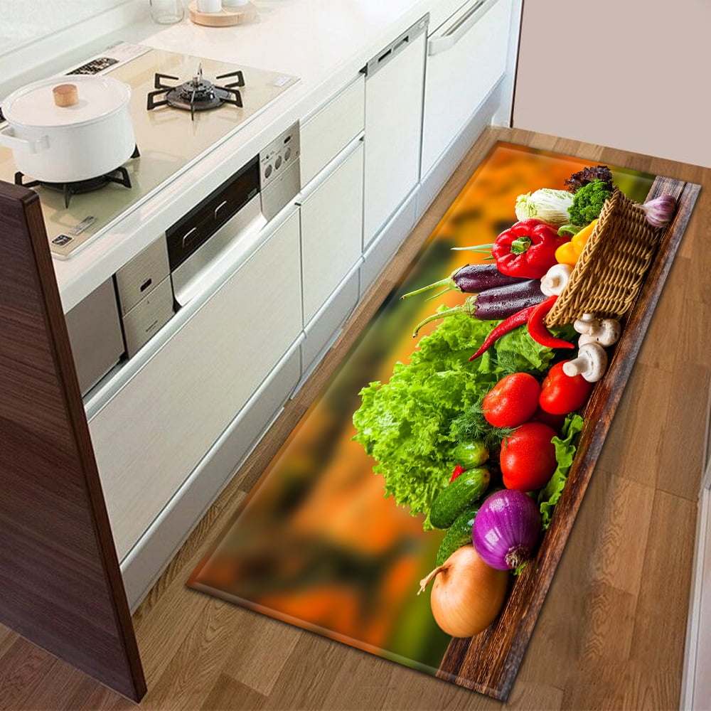 Modern kitchen door mat decoration bathroom bedroom non-slip carpet ...