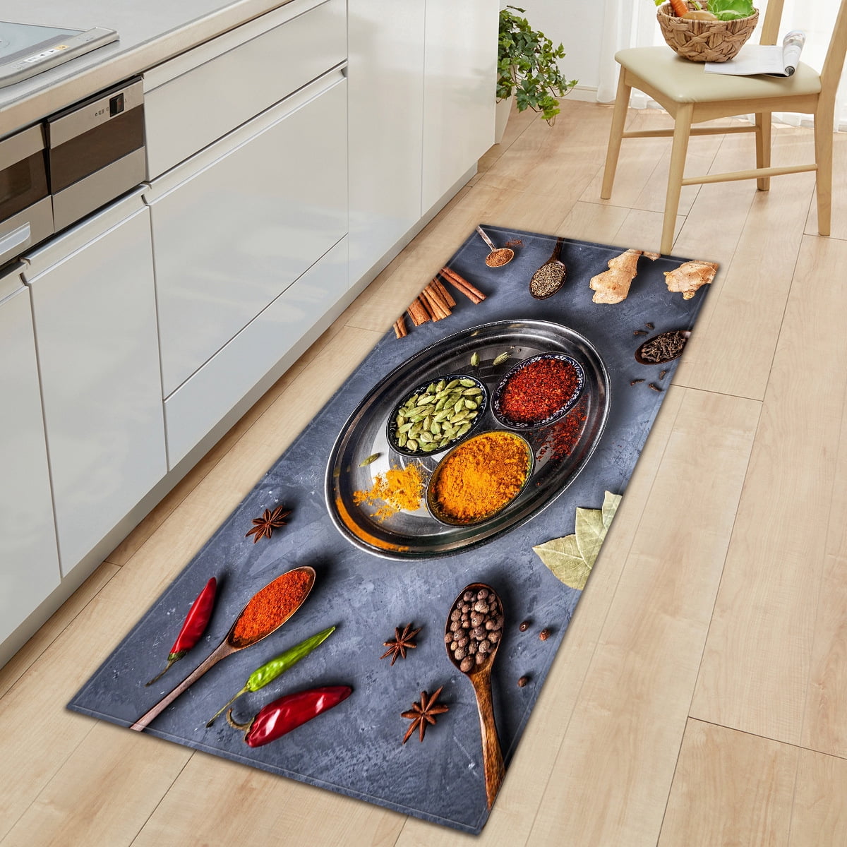 Modern kitchen spice seasr vegetable decoration carpet study room ...