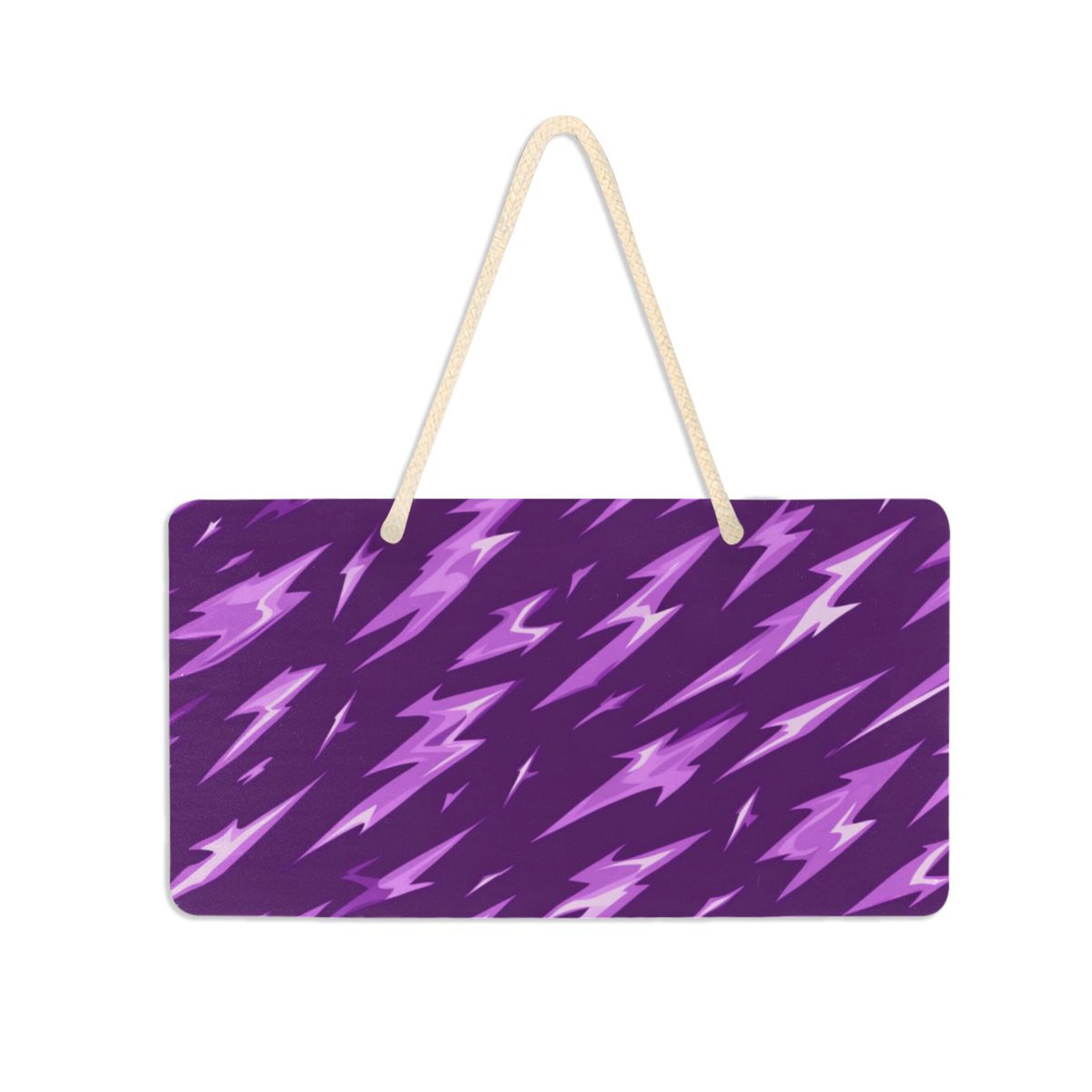 Modern minimalist door sign, home door sign, easy to install. Purple ...