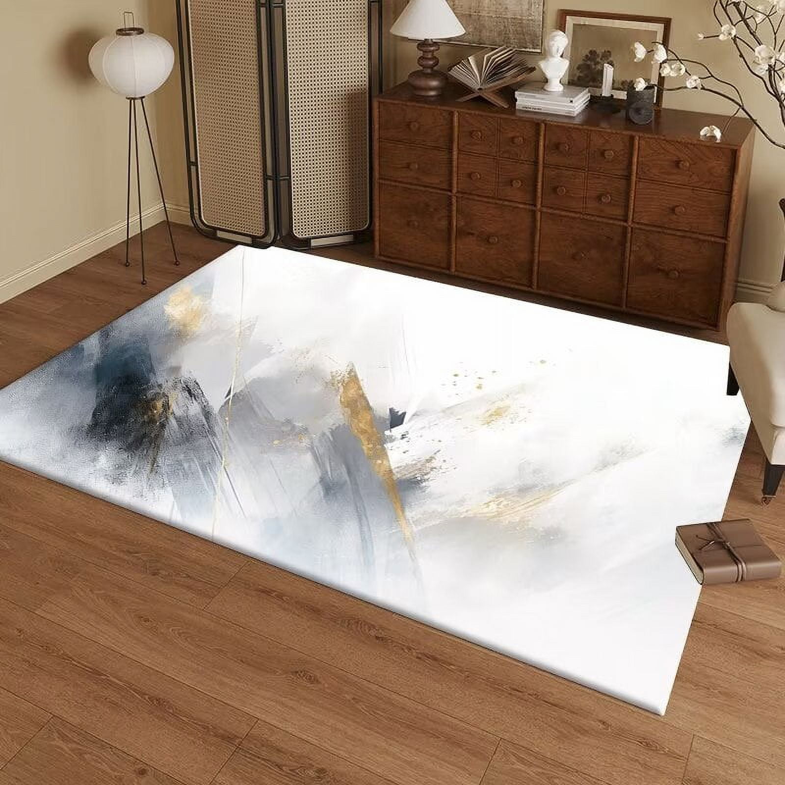Modern ration Abstract Carpet Large Size Carpets for Living Room Light ...
