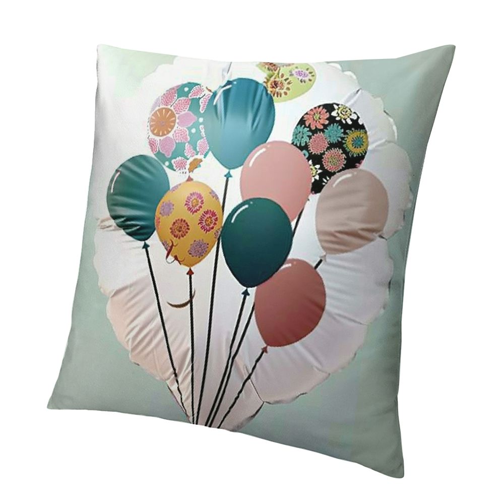 Modern stylish floral Balloons. Elegant black brown blue - Walmart.com