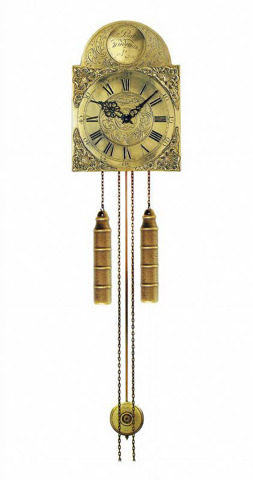 Modern wall clock with mechanical movement from AMS AM H539 - Walmart.com