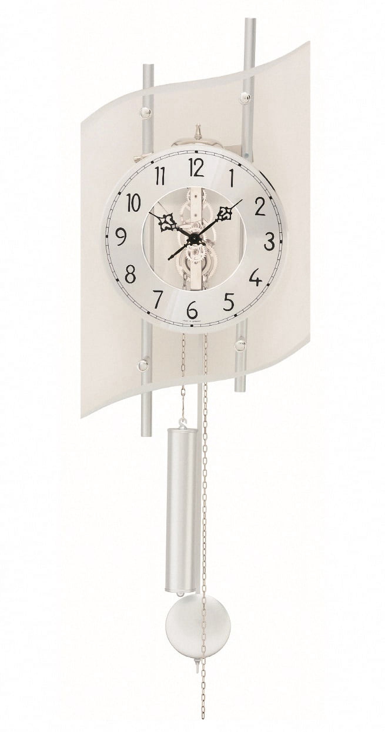 Modern wall clock with mechanical movement from AMS - Walmart.com