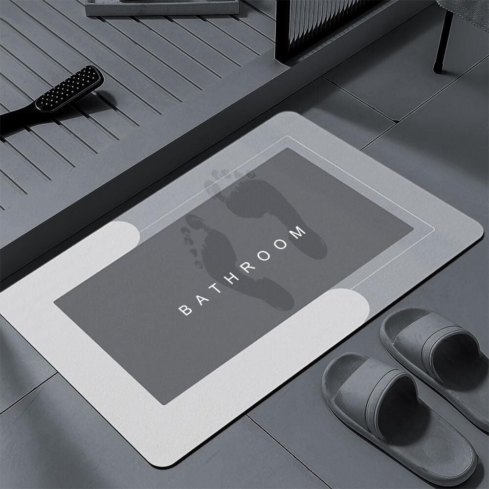 Modernized Magic Mat Bathroom, Super Absorbent Bath Mat, Modernized Bath Mat, Non Skid ...