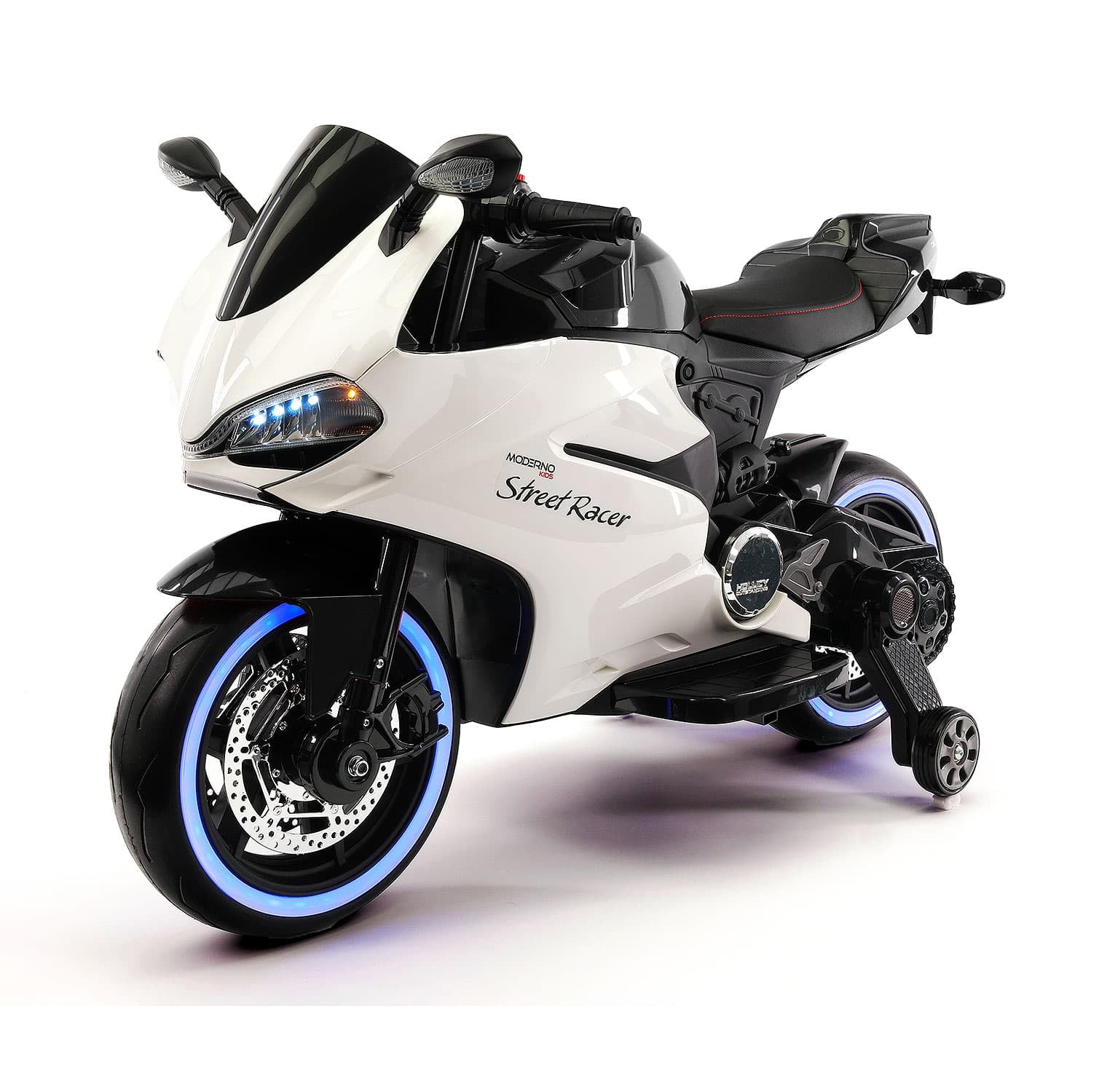 Moderno Kids Electric 12V Street Racer Kids Ride-On Toy Motorcycle ...