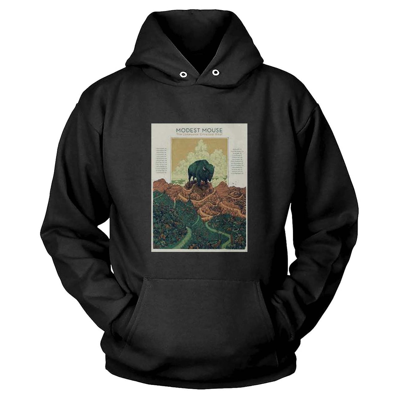 Modest Mouse The Lonesome Crowded West Tour 22 Hoodie - Official ...