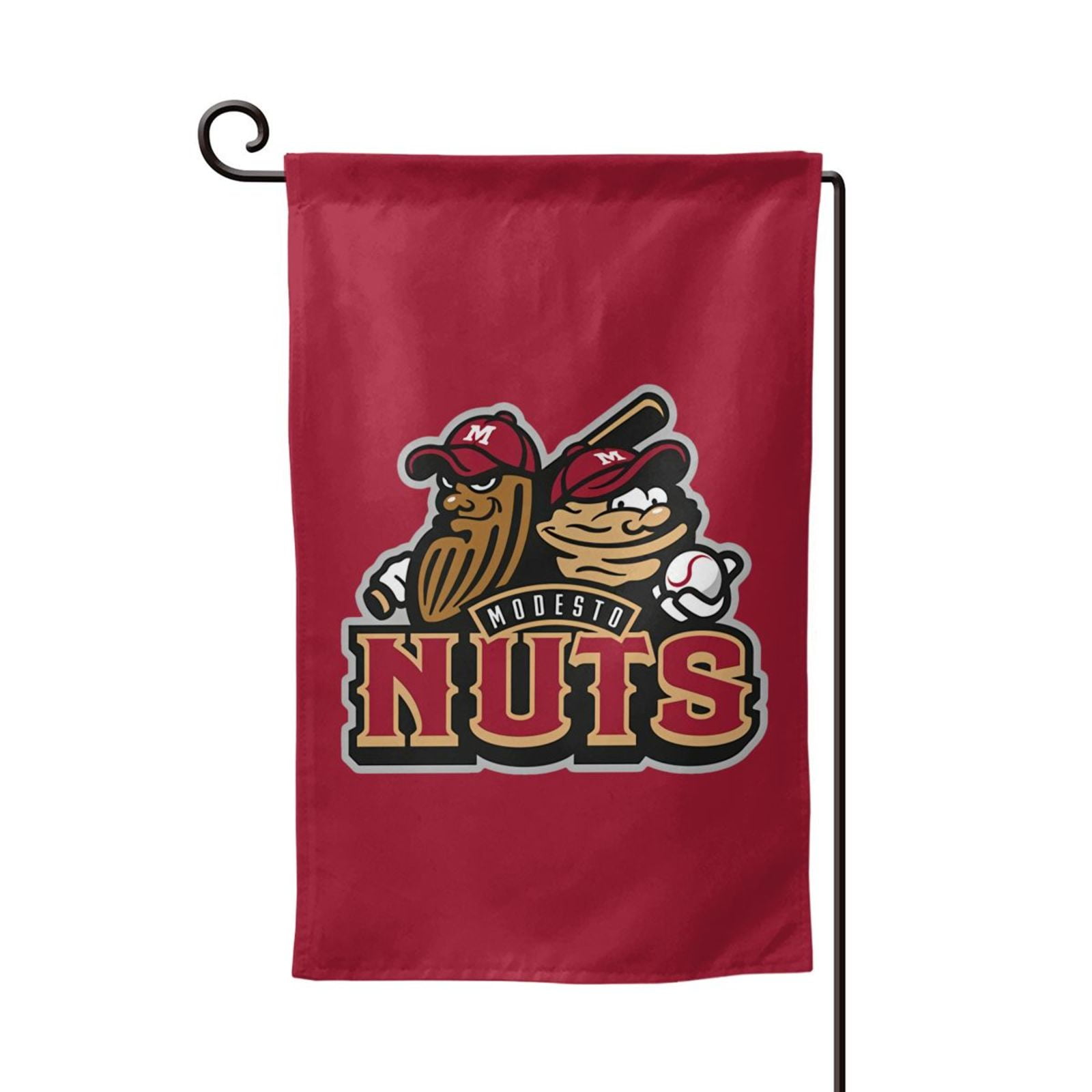 Modesto Nuts Garden Flag Double Sided Banners For Outdoor Indoor Home ...
