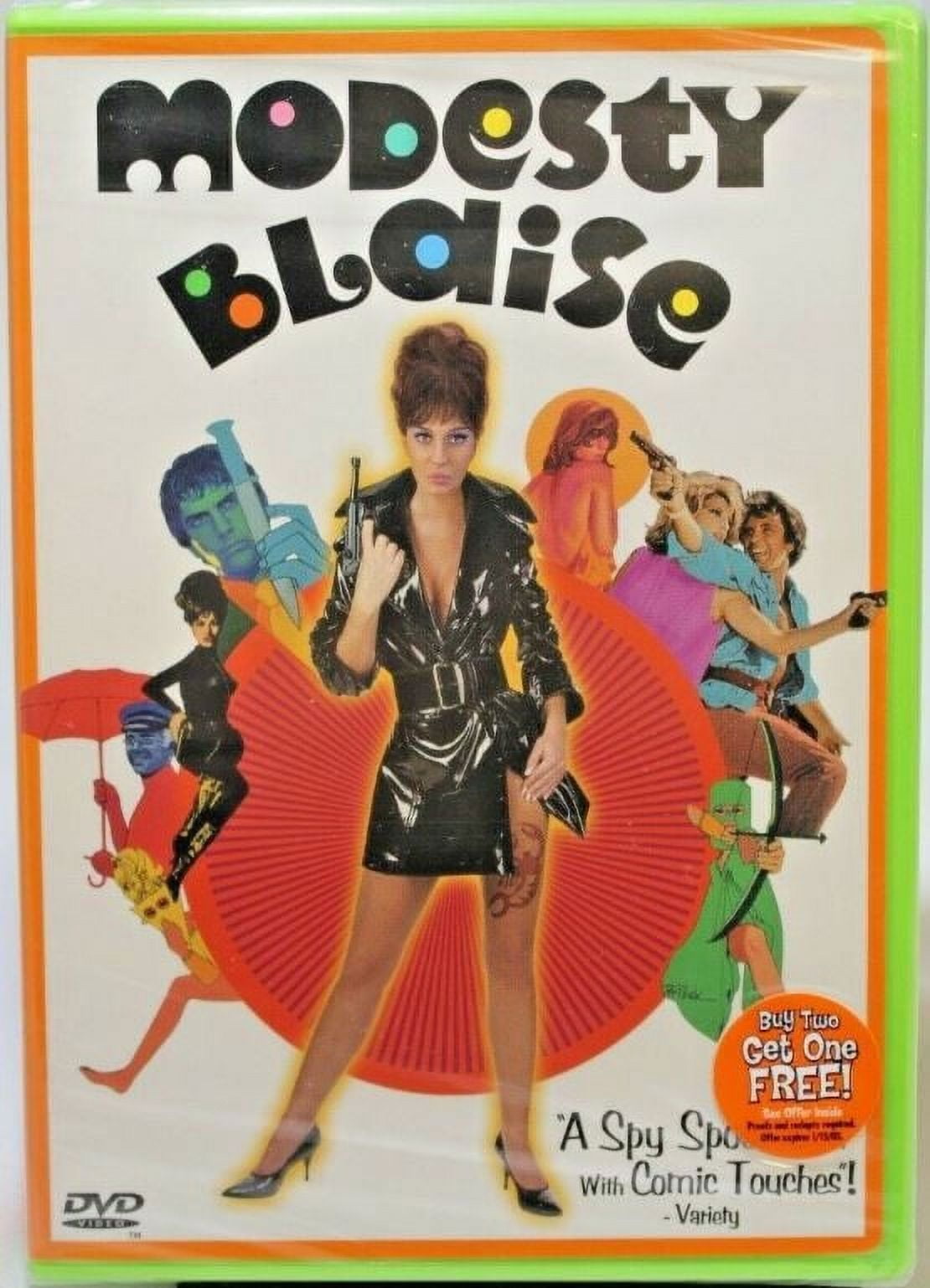 Modesty Blaise DVD - Walmart.com