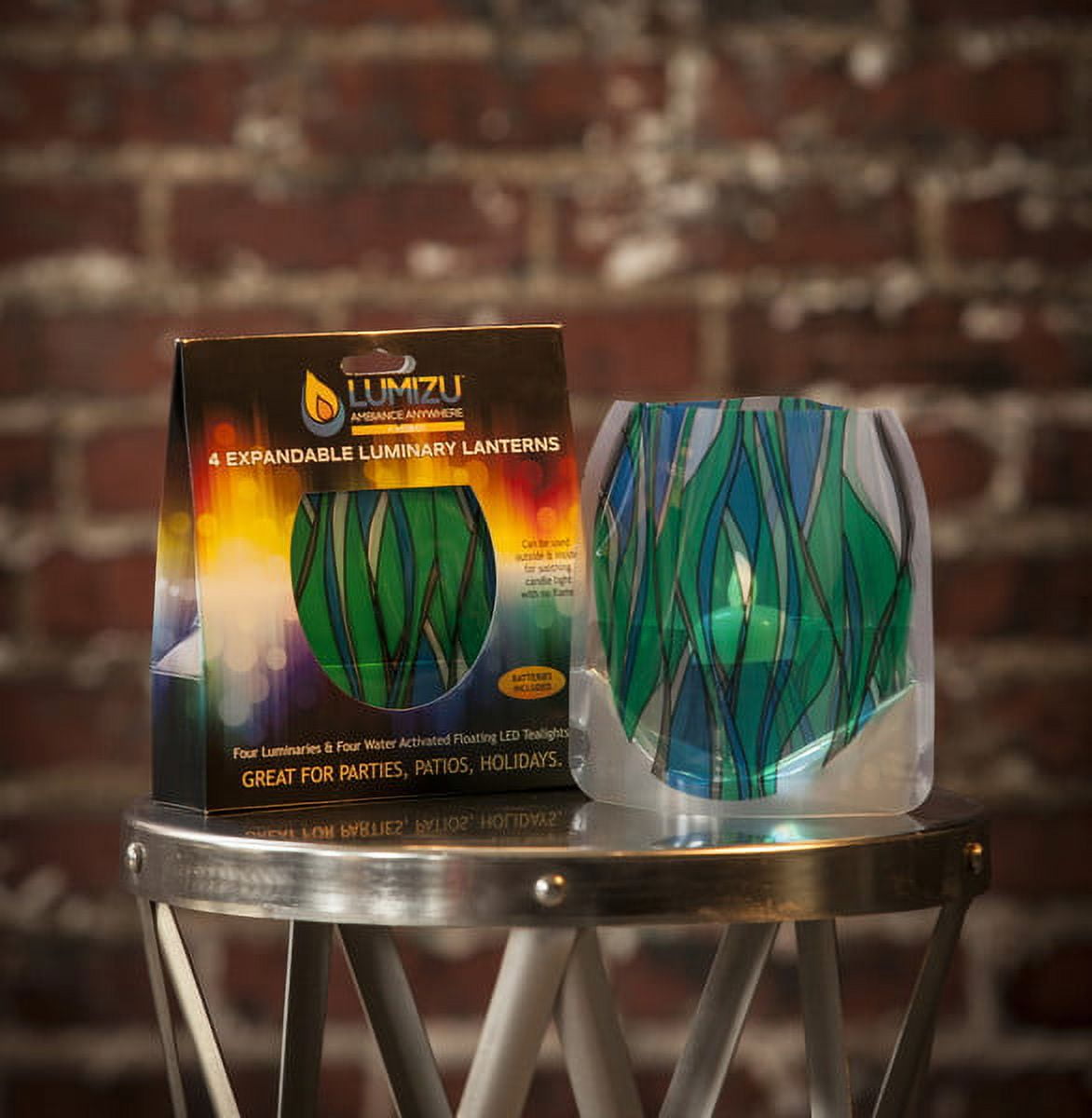 Modgy LUM3009 Lumizu Expandable Luminary Lantern Heedo - Walmart.com